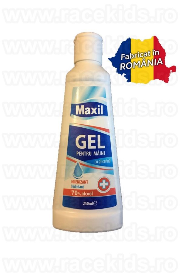 MAXIL GEL Dezinfectant maini cu glicerina 70% alcool 250 ml - Total ...